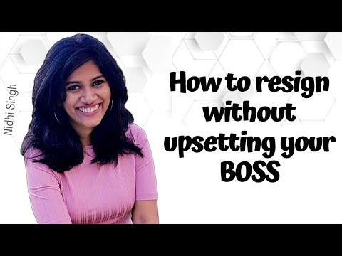 How to resign without upsetting your boss #Career Talks with Nidhi Singh