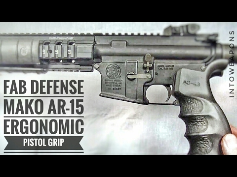 AR-15 Upgrade 1: Fab Defense AR Pistol Grip - YouTube