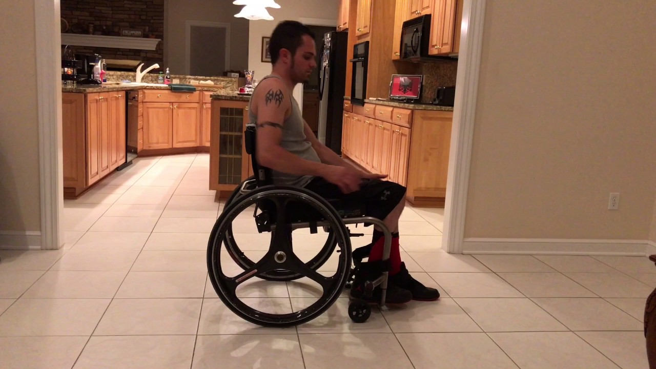 Wheelchair How To: Wheelie & Endo Tricks (T5 complete paraplegic) - YouTube