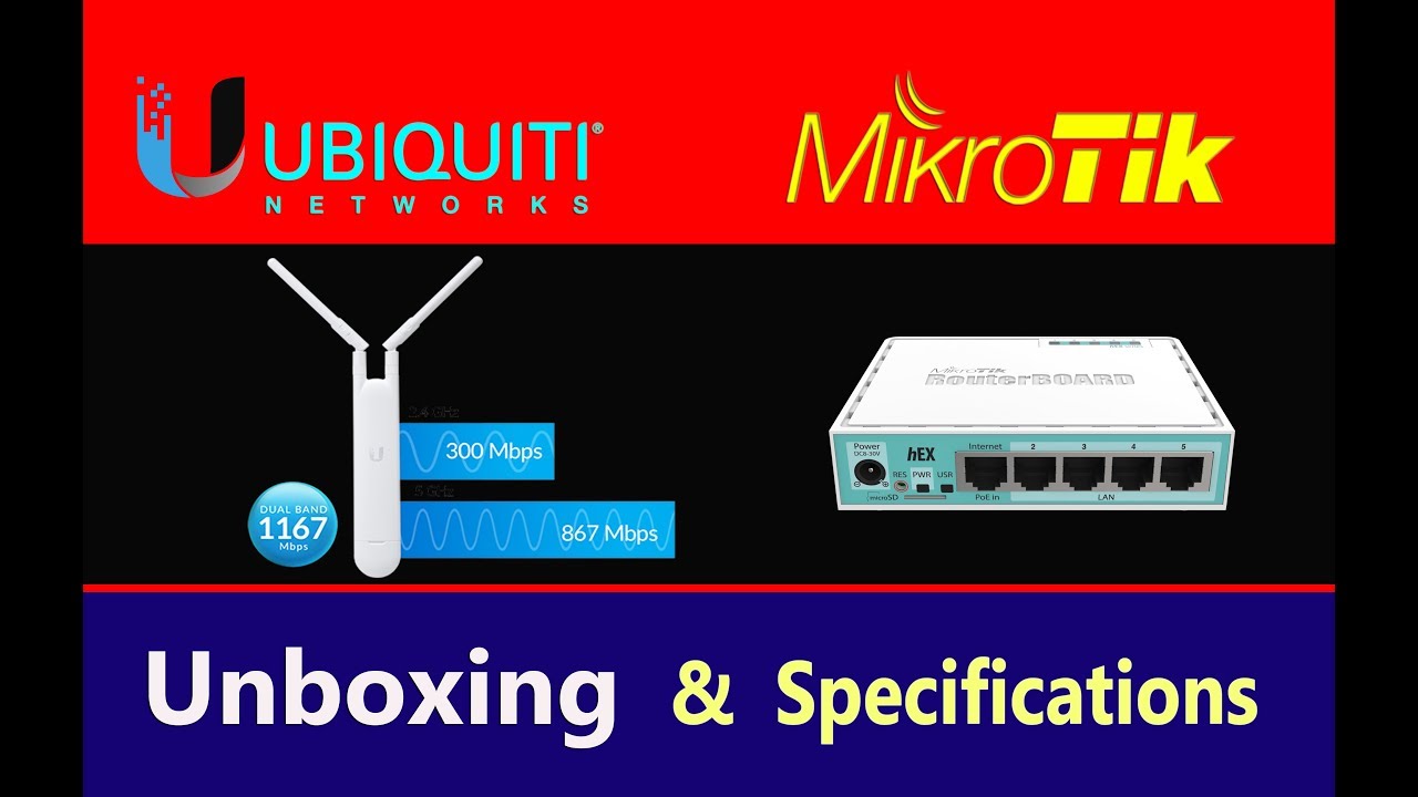UNBOXING | WISP | UBNT UNIFI AC MESH | MIKROTIK RB750 GR3 | Reviews and ...