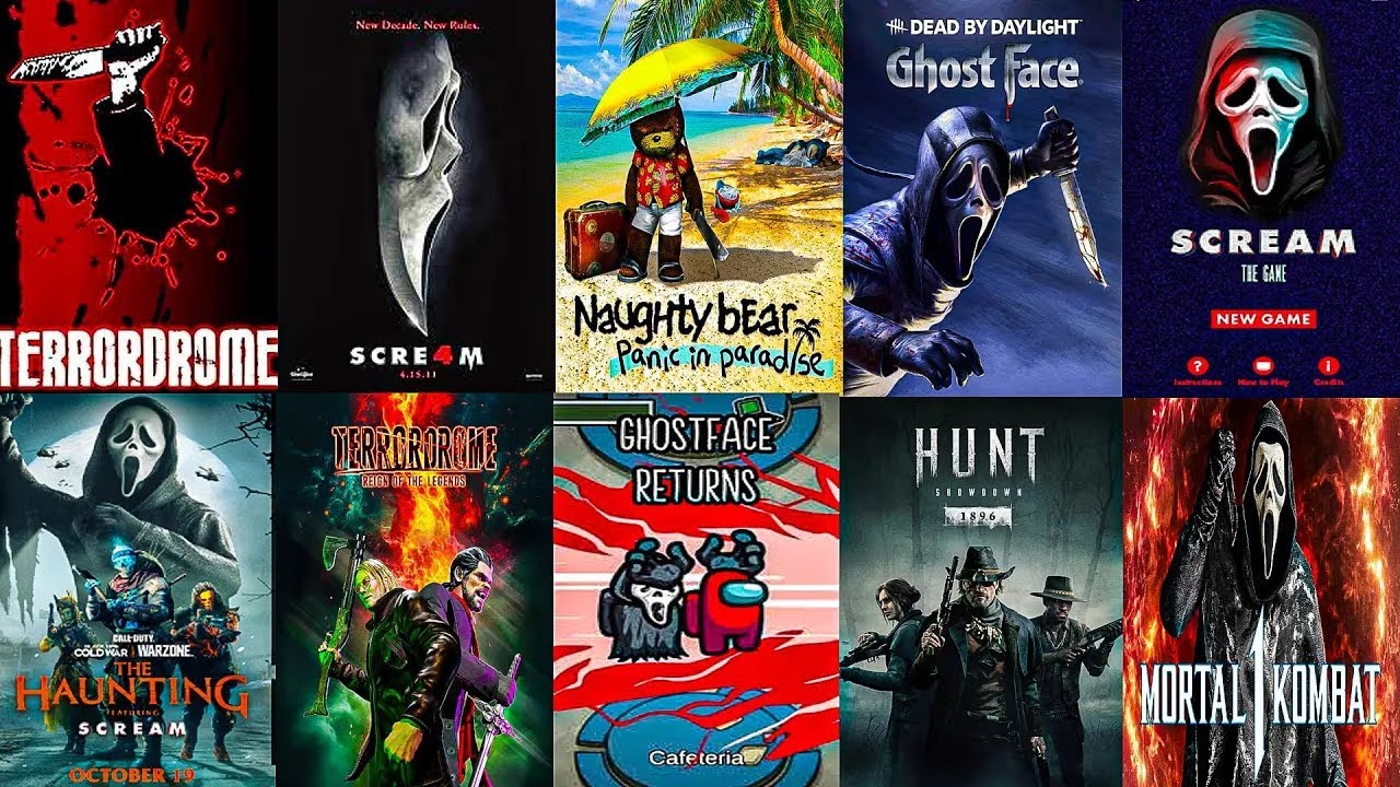 The Evolution of GHOSTFACE Games (2007-2024) - YouTube