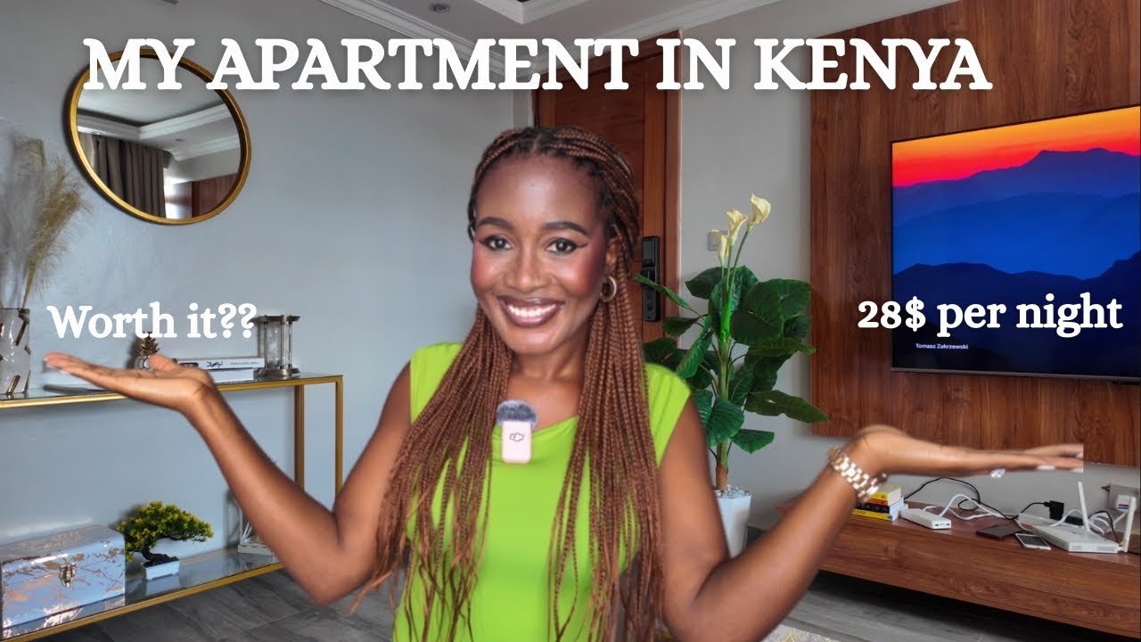 Living Like A Princess In a 28$ Apartment in Nairobi |Living Alone in ...