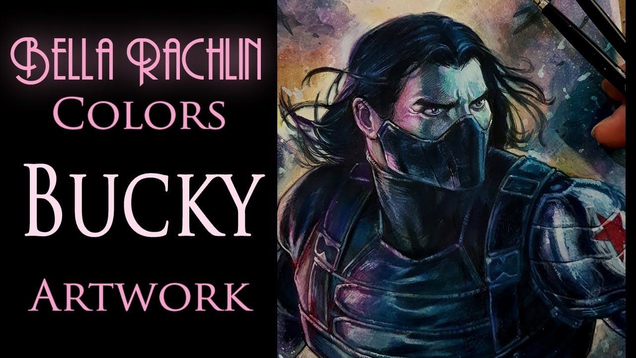 Bella Rachlin Colors Bucky commission - YouTube