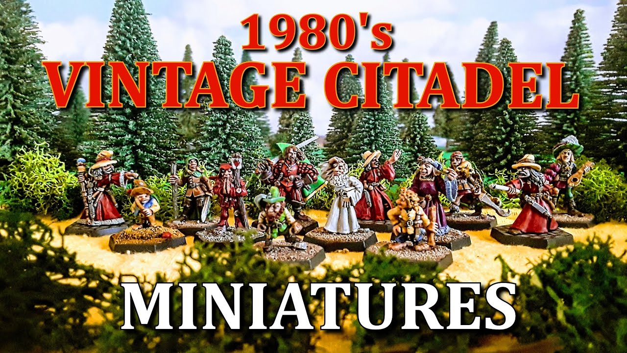 Warhammer Oldhammer Miniatures - YouTube