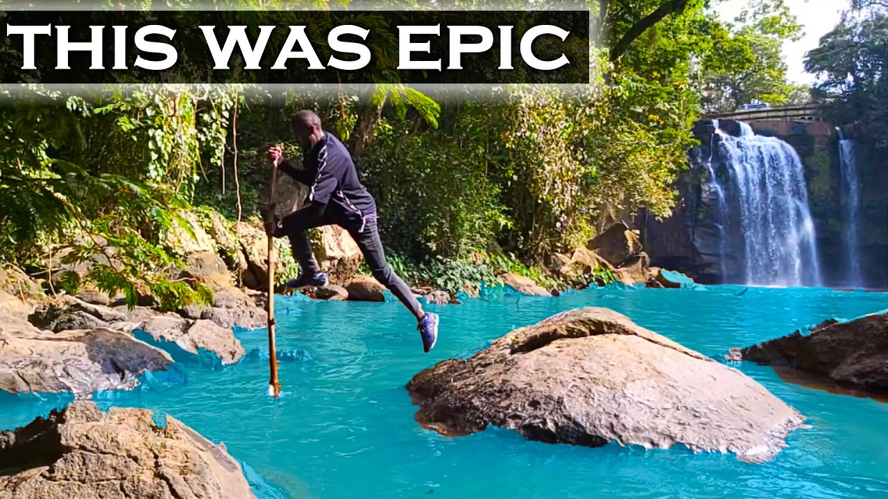 SWIMMING IN CHANIA FALLS..THIKA BLUE POST HOTEL - YouTube