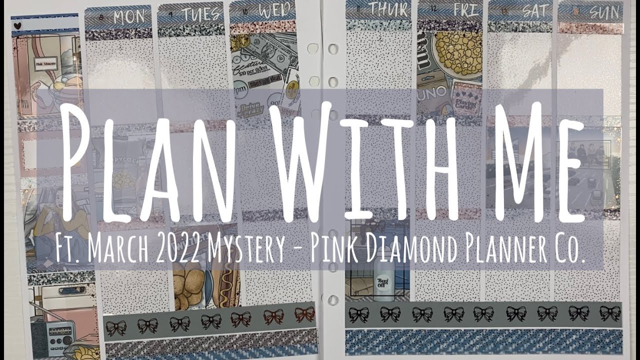 Memory Plan With Me || August 8 - 14 2022 || Ft. March 2022 Mystery ...