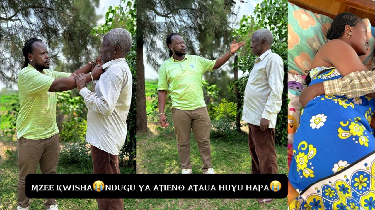 MZEE KWISHA😭 Fight Erupted Btn Mzee and Atieno’s Brothers😭Mzee Kwisha ...