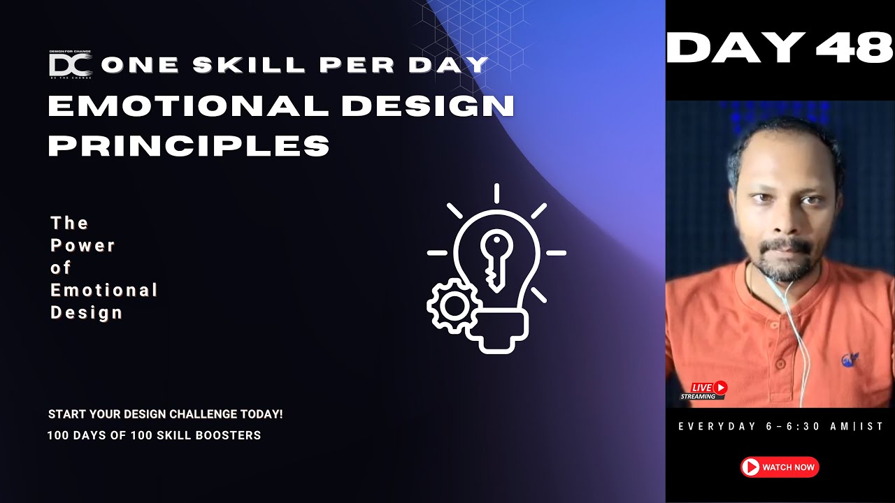 Day 48-Emotional Design Principles-100 Days 100 Skill Booster Sessions ...