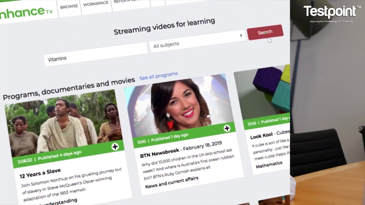 EnhanceTV partners with Testpoint for Load Testing - YouTube