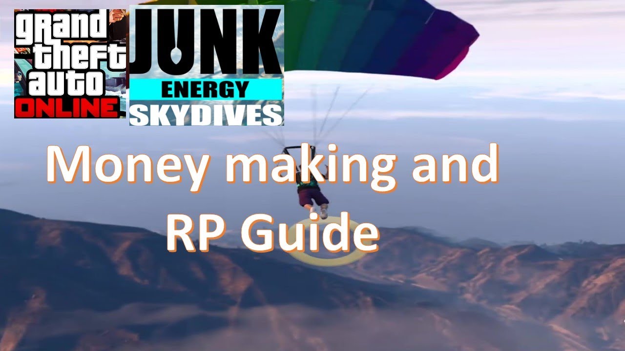 GTA Online Money Making Guide On Junk Energy Skydives - YouTube