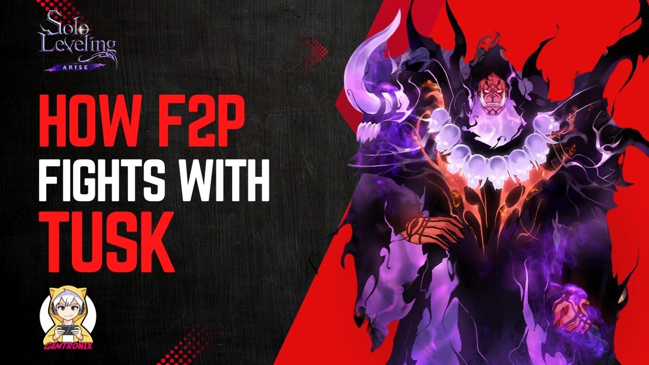 The Struggle of a F2P with TUSK - Solo Leveling ARISE - YouTube