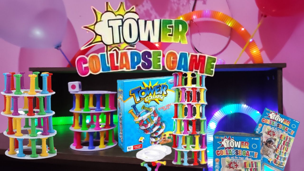 Mencoba Bermain Tower Collapse Game Ternyata Seru Sekali! - YouTube