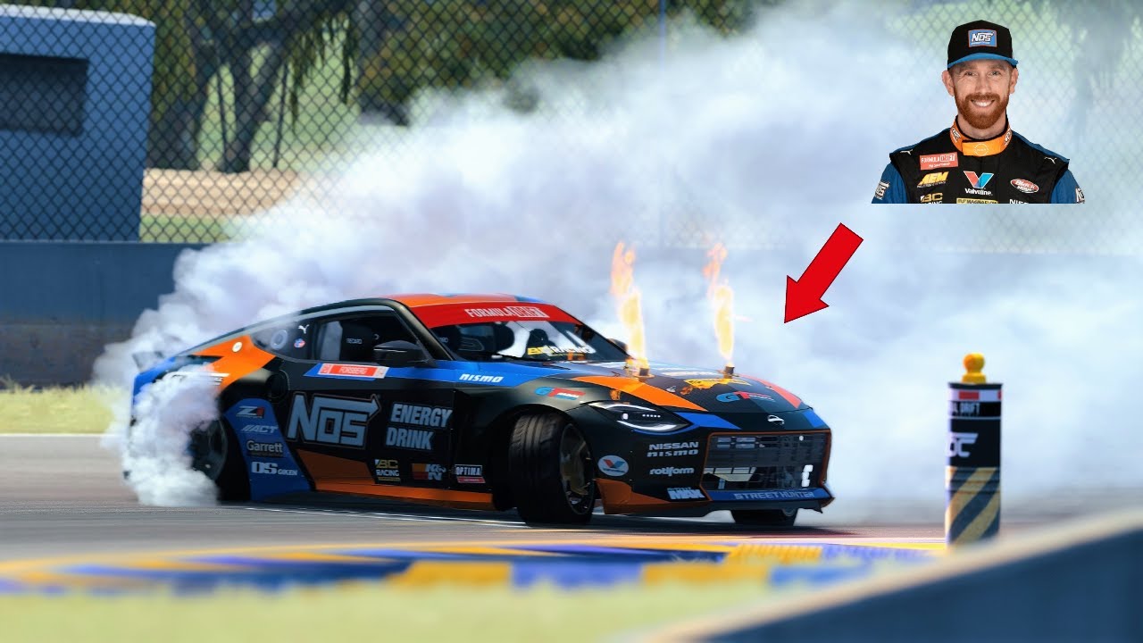 Chris Forsberg's Nissan Z @ Formula Drift Road Atlanta! | Assetto Corsa ...