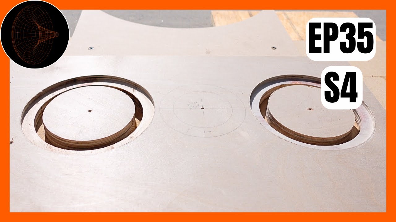 How To Make Perfect Holes In Your Speaker Boxes - YouTube