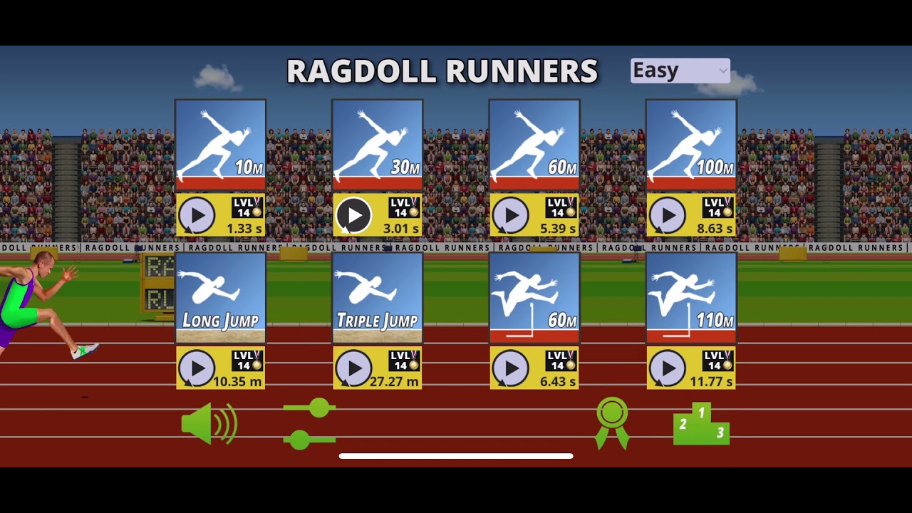 [Ragdoll runners]世界記録まであと一歩！ - YouTube