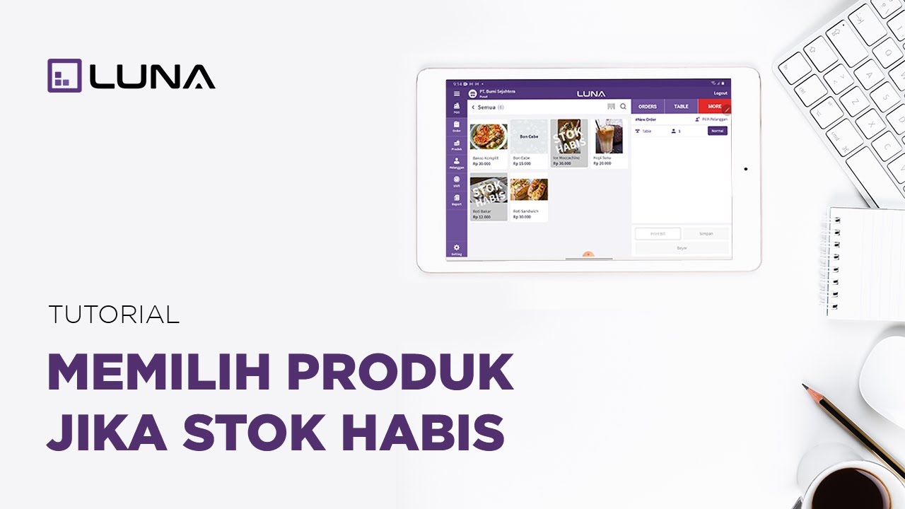 Memilih Produk Jika Stok Habis - YouTube