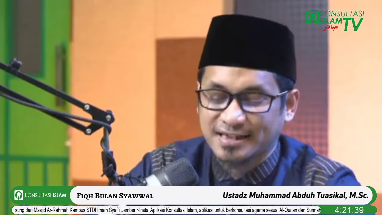 Kajian Online - Fiqh Bulan Syawwal - Ustadz Muhammad Abduh Tuasikal, M ...