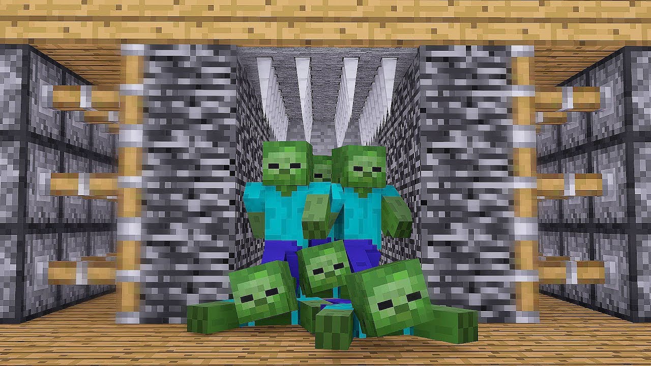 DIE BESTEN FALLEN FÜR MONSTER IN MINECRAFT! - YouTube