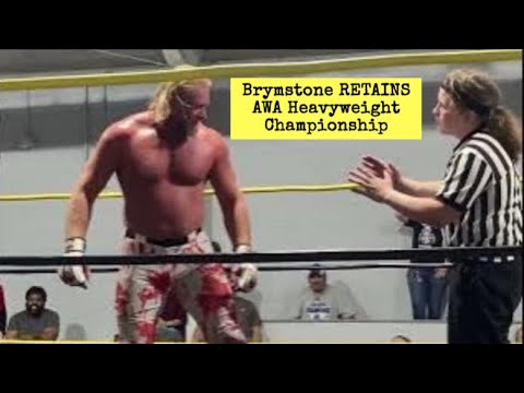 Brymstone defeats Chris Pabst to RETAIN AWA Pro Wrestling Heavyweight ...