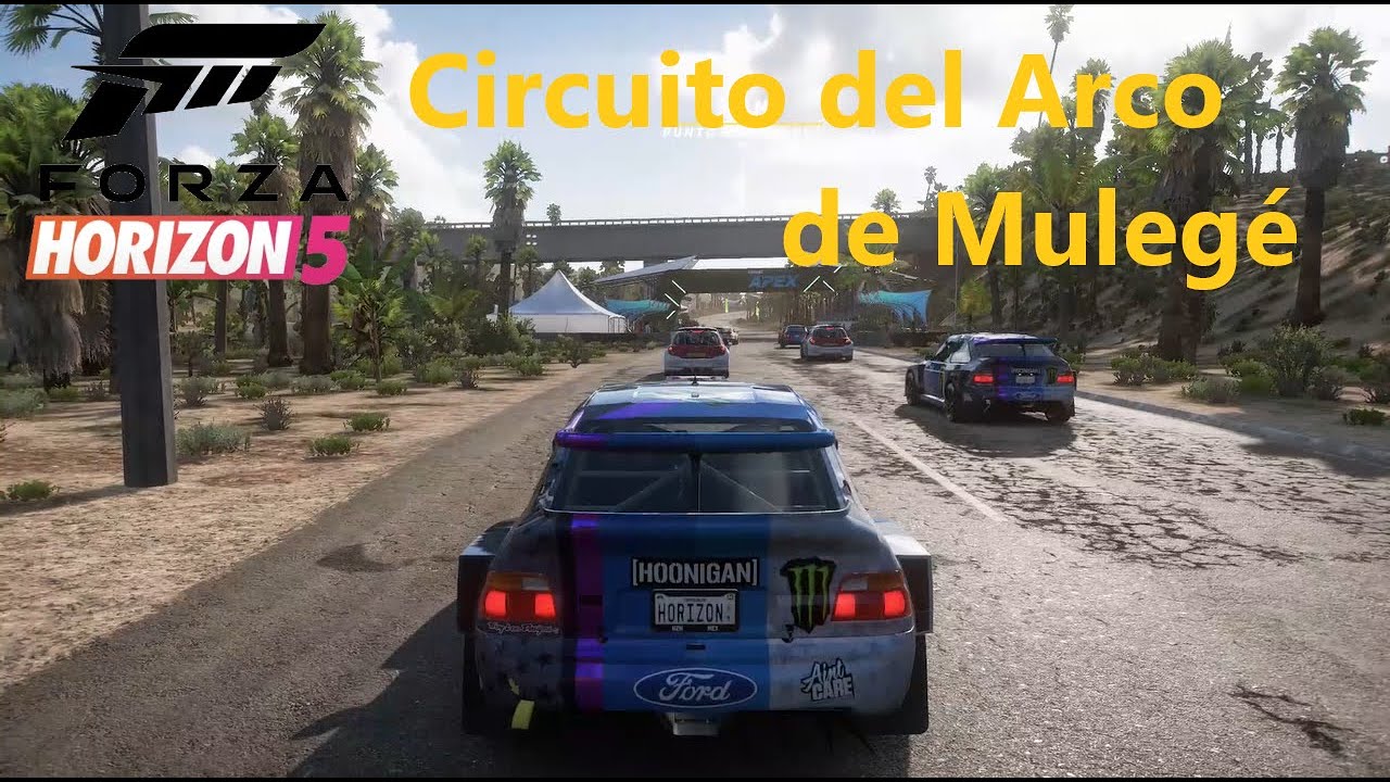 Forza Horizon 5 - Circuito del Arco de Mulegé - YouTube