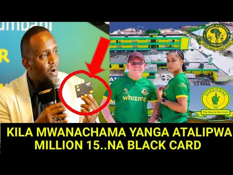 YANGA SHIKAMOO eng HERSI BLACK CARD INALIPA MASHABIKI MILLION 15, 7M ...