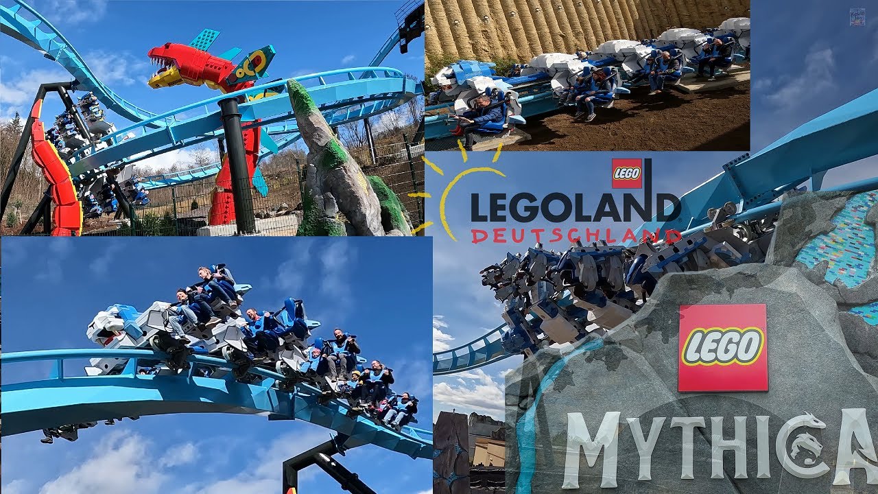 Maximus Wing Coaster [Mythica] Neu 2023 Legoland Deutschland offride ...
