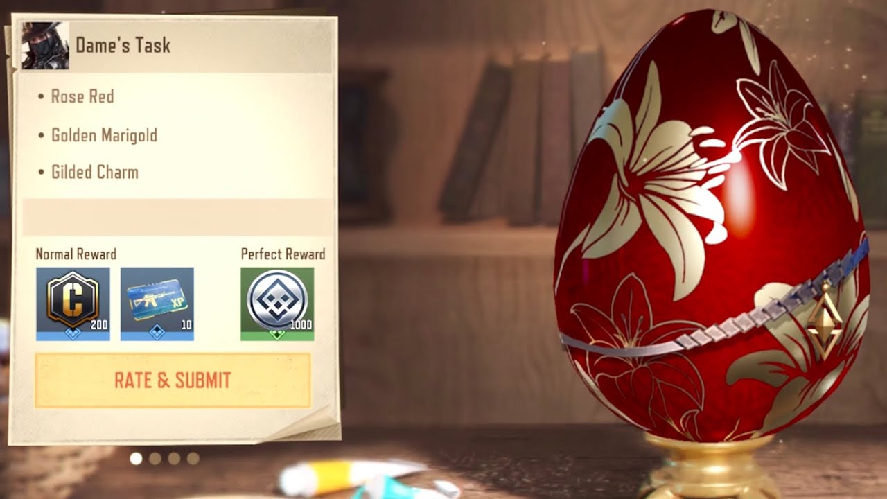 Dame's Egg Task - COD Mobile Bountiful Colors - YouTube