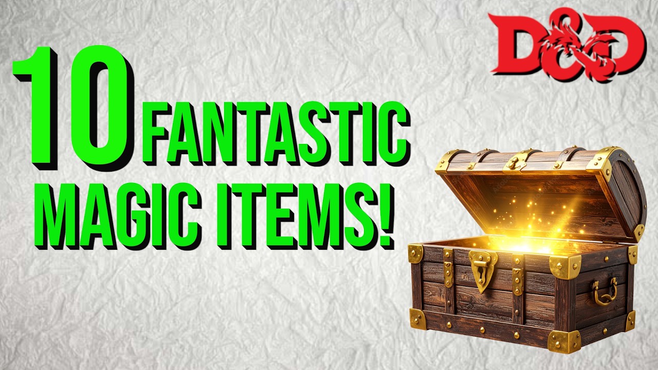 10 Fun Homebrewed Magic Items To Give Your Players In Your Dungeons ...