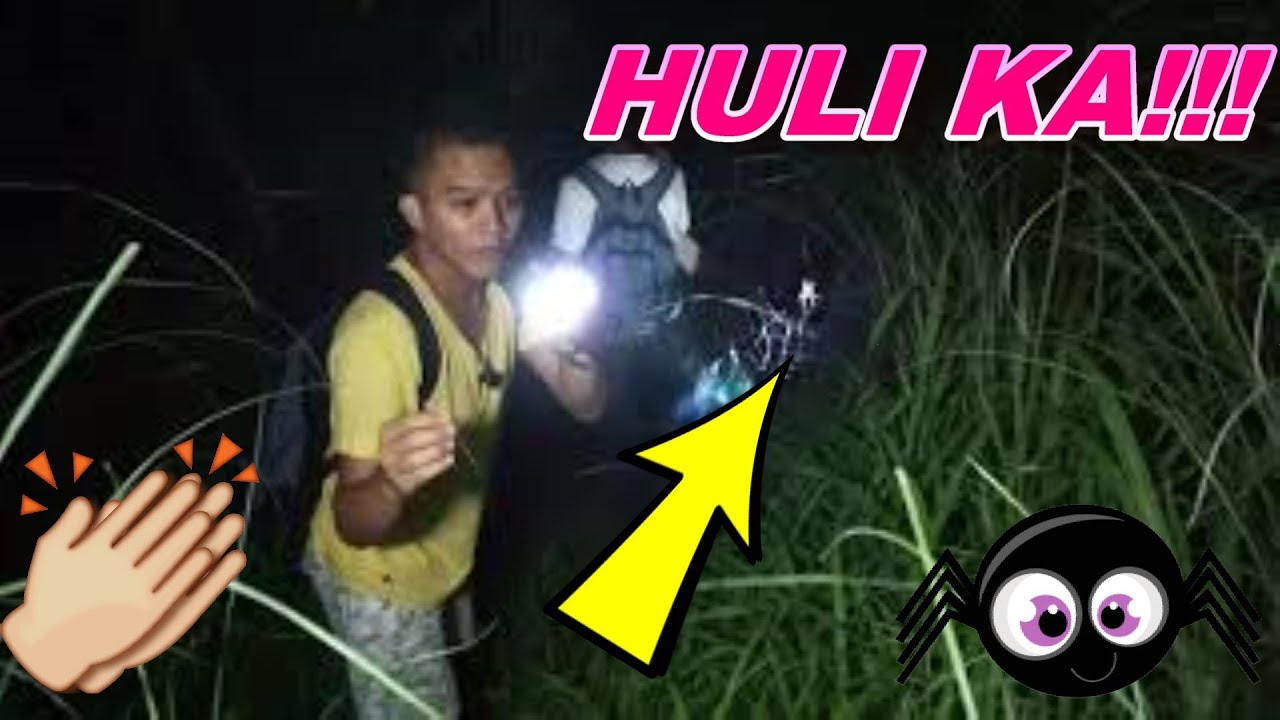 GAGAMBA HUNTING NAIC CAVITE **PART 1**(SPIDER HUNT) - YouTube