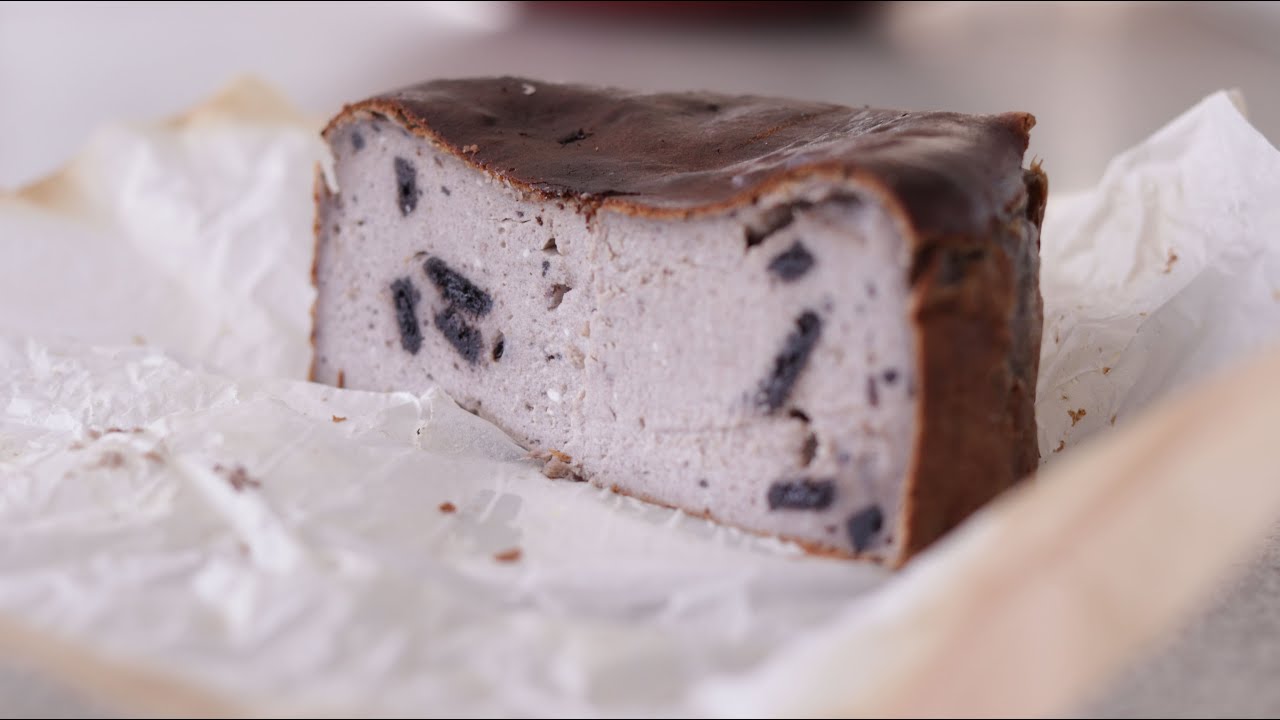 Oreo Basque cheesecake - YouTube