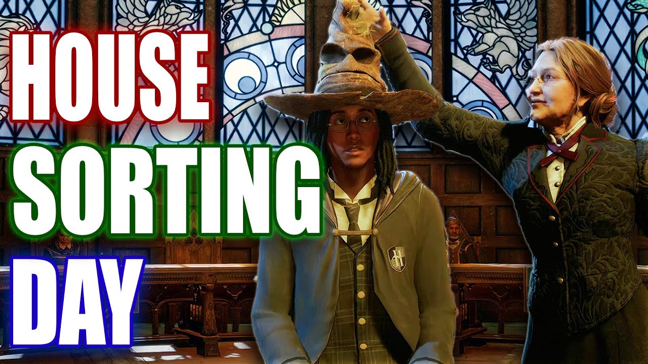 Hogwarts Legacy House Sorting Day - They put me in HOUSE… - YouTube
