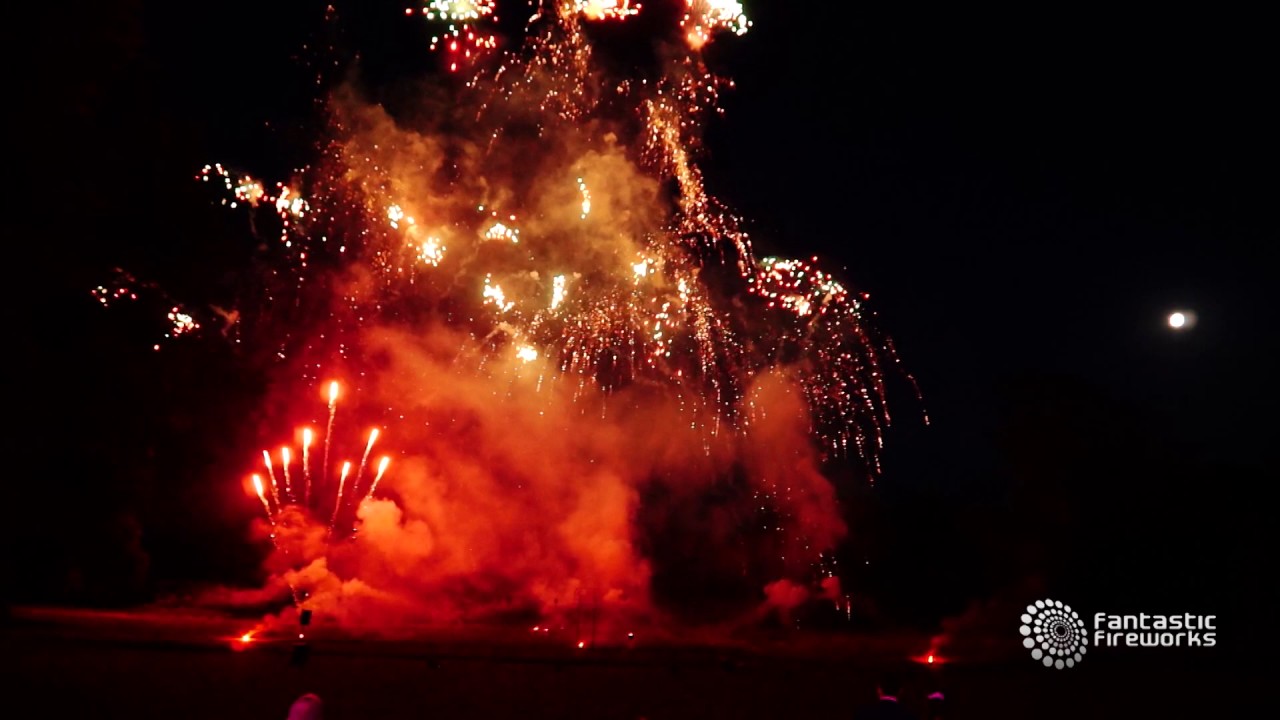 Quiet Fireworks with Lasers and Flames - YouTube