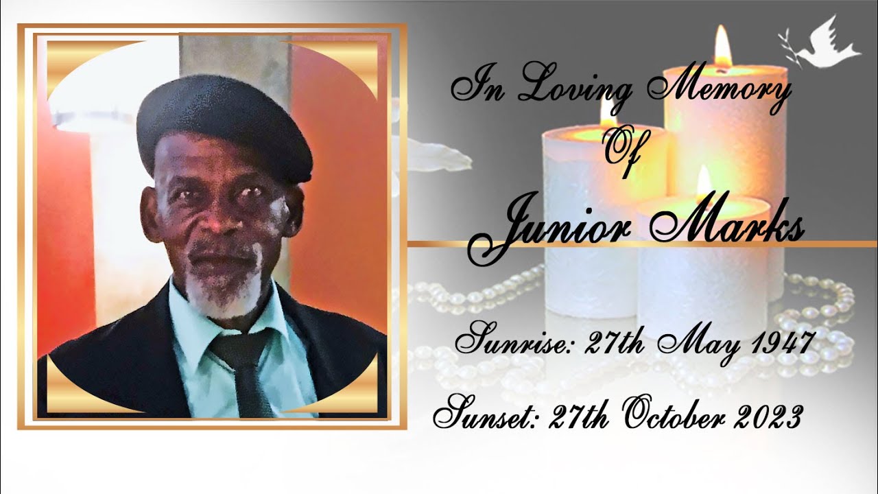 Funeral Tribute Service Of Junior Marks - YouTube
