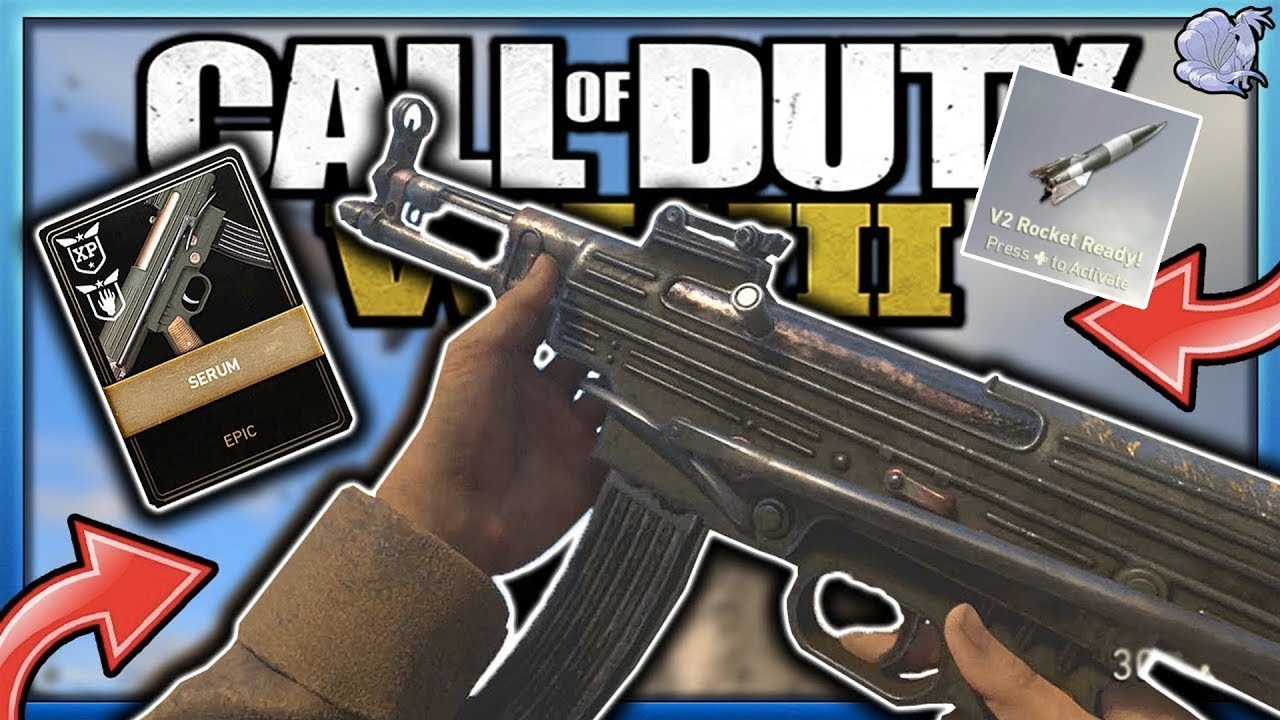 THE EPIC "STG 44" IS THE BEST GUN in COD WW2! STG 44 (SERUM) V2 ROCKET ...