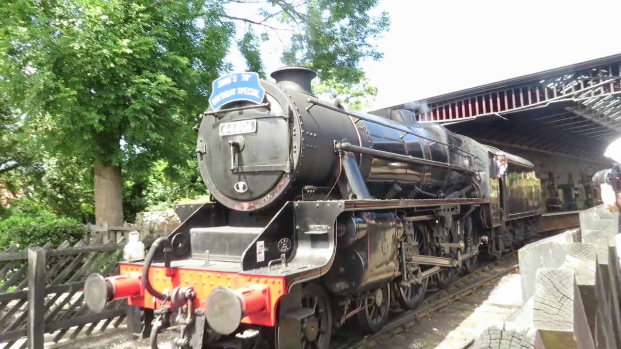 NYMR Steam Train - Pickering Station HD - YouTube