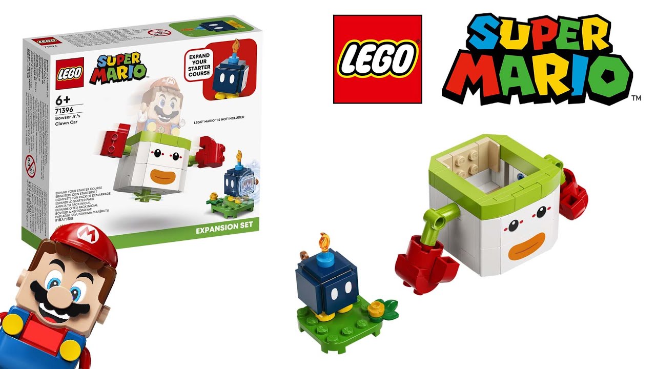 LEGO Super Mario 71396 Bowser Jr.'s Clown Car : vidéo de démonstration ...
