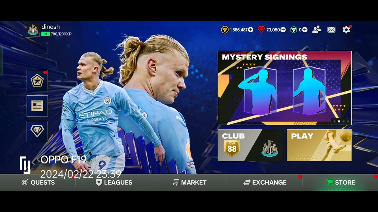 playing with school friend fifa mobile - YouTube