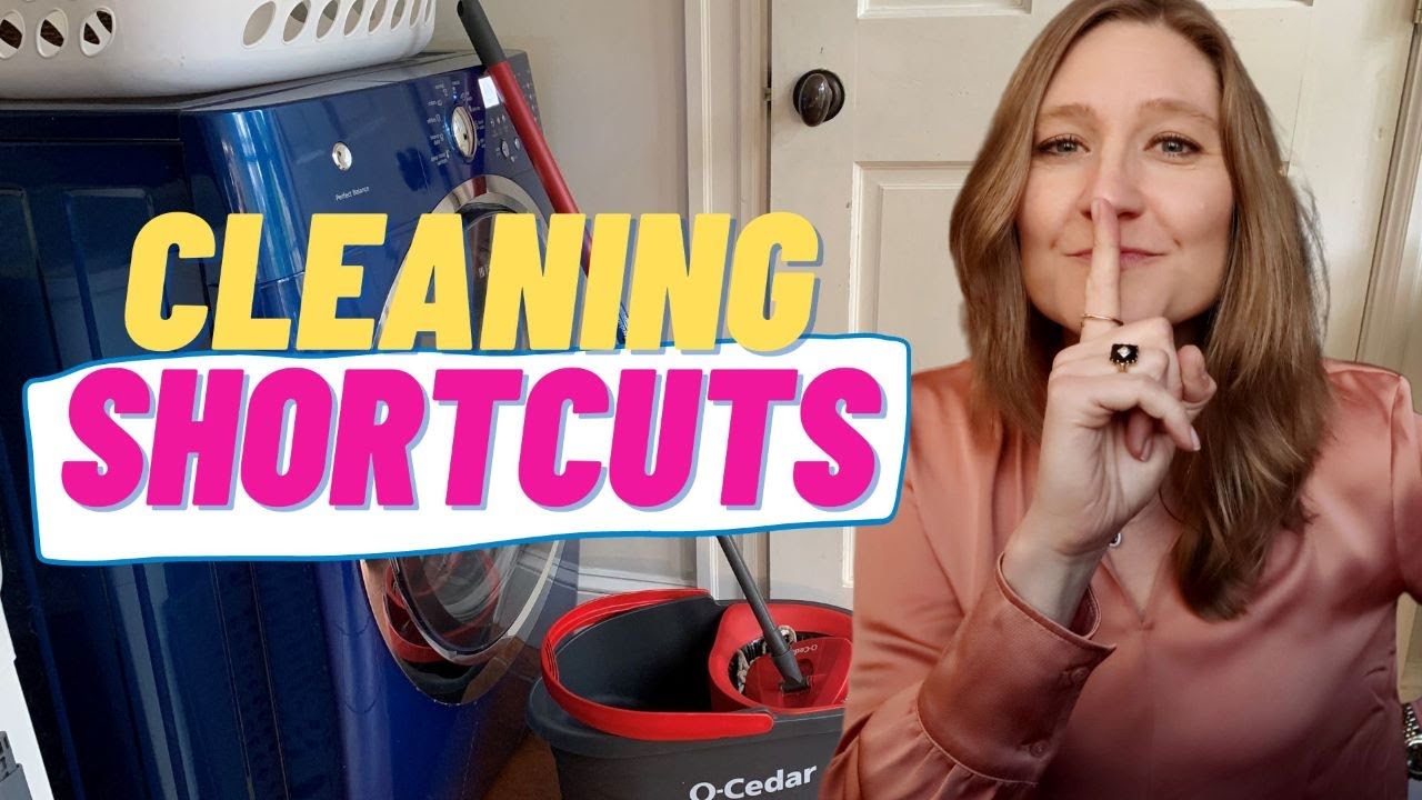 12 Cleaning Shortcut Hacks Every Busy Woman NEEDS (For 2023!) - YouTube