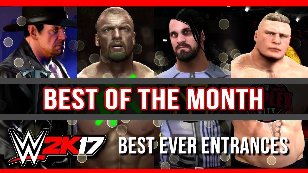 WWE 2K17 Best Entrances for PS4/XB1 (Gameplay Montage) - YouTube