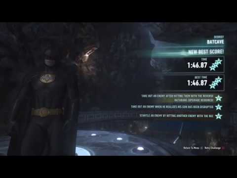 Batman Arkham Knight “Bat-Cave” With BATMAN 1989 THEME - YouTube