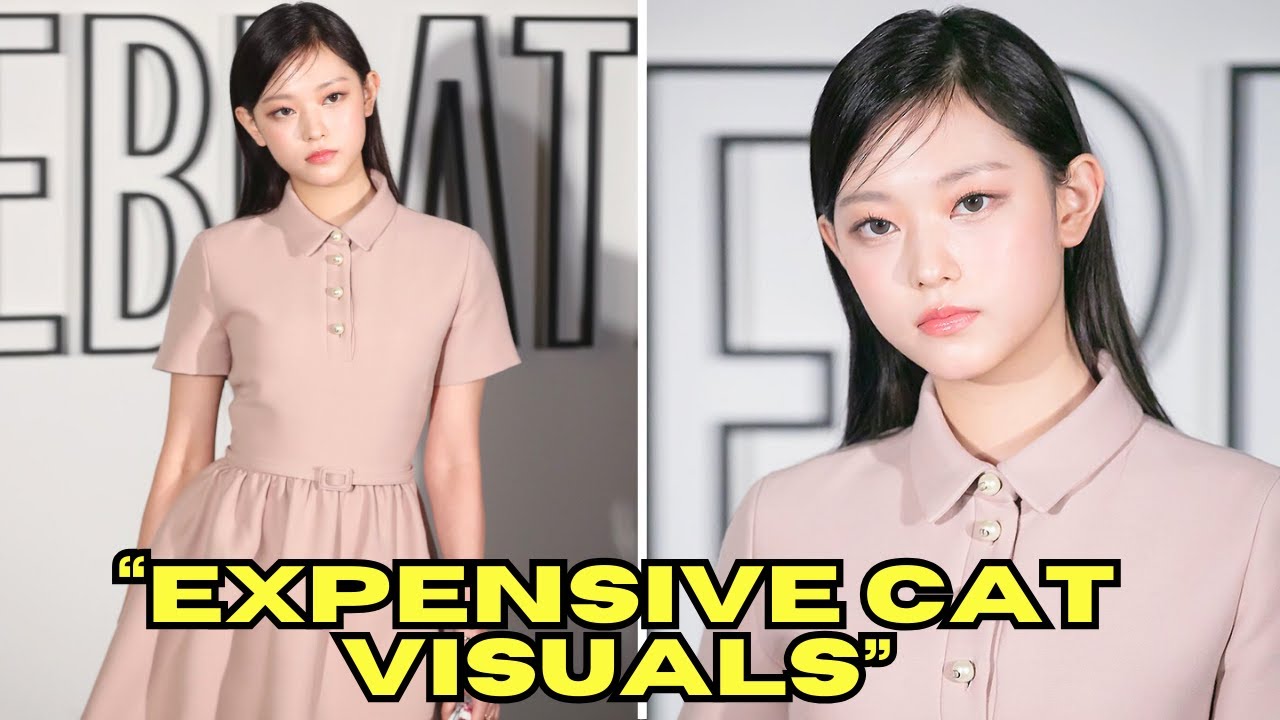 NewJeans’ Haerin Gains Attention For Her “Expensive Cat” Visuals At Recent Event - YouTube