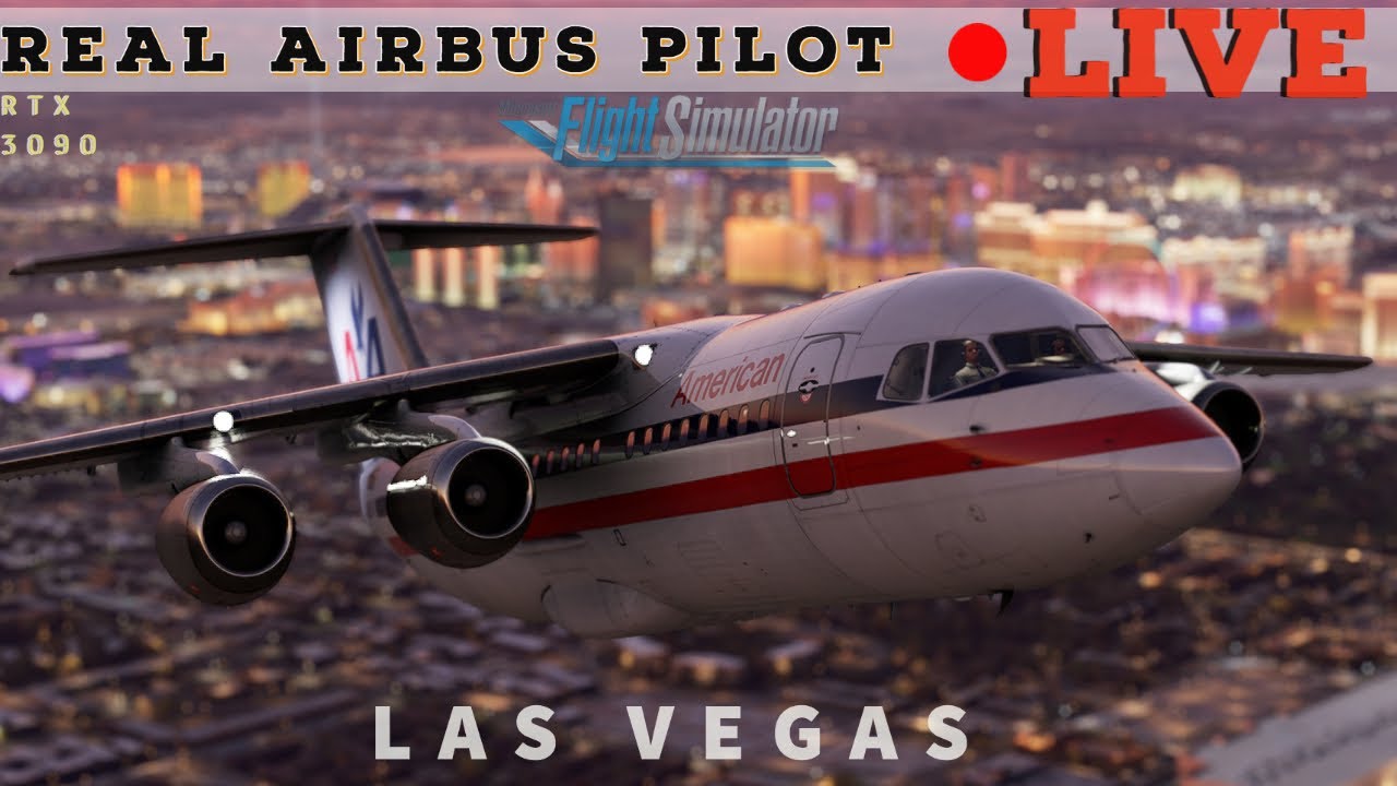 Max Graphics?! | RTX 3090 | MSFS | Real Airline Pilot | BAE 146 ...