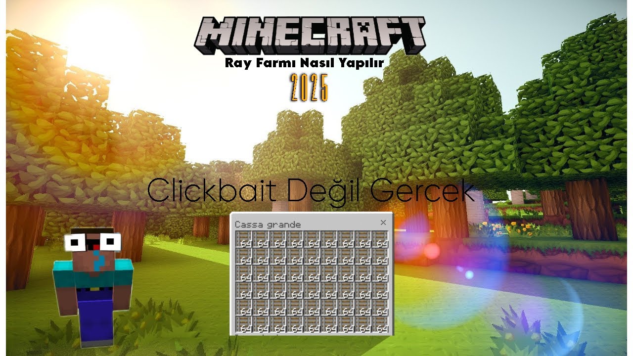 Minecarft Ray Farmı (Minecraft Rail Farm) - YouTube