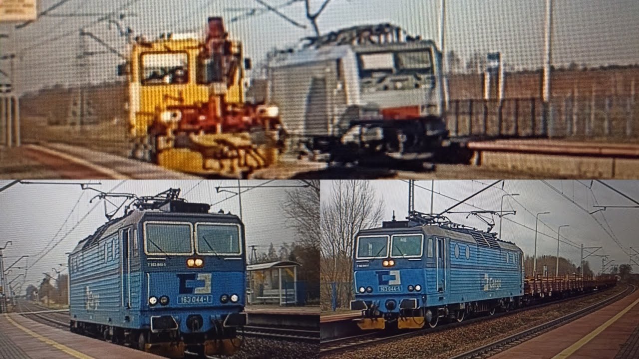Towar i 2 luzaki CD Cargo Poland + Drezyna - YouTube
