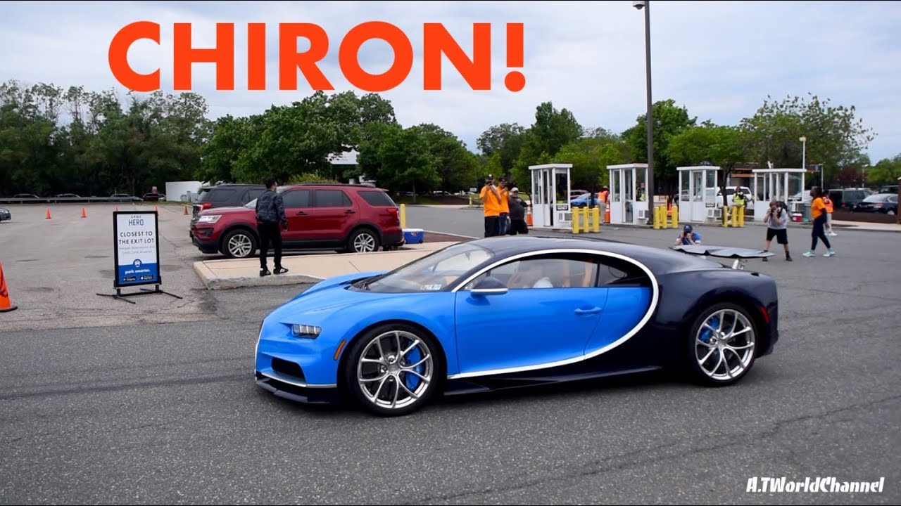 Bugatti Chiron Driving In The Rain Youtube