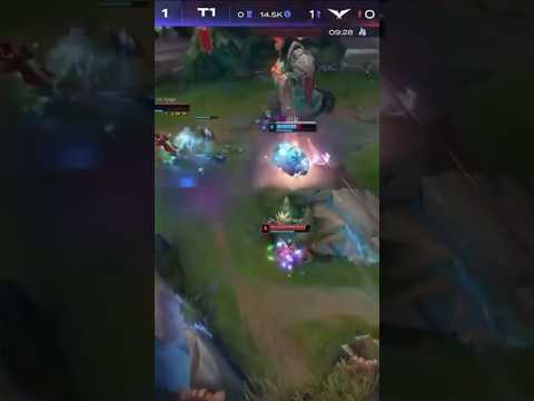 LCK DK Khan pickleball T1 Canna Target R Ashe - Jayce outplay Gragas #leagueoflegends