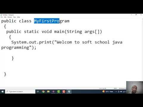 java basic program explanation lecture in Urdu/Hindi - YouTube