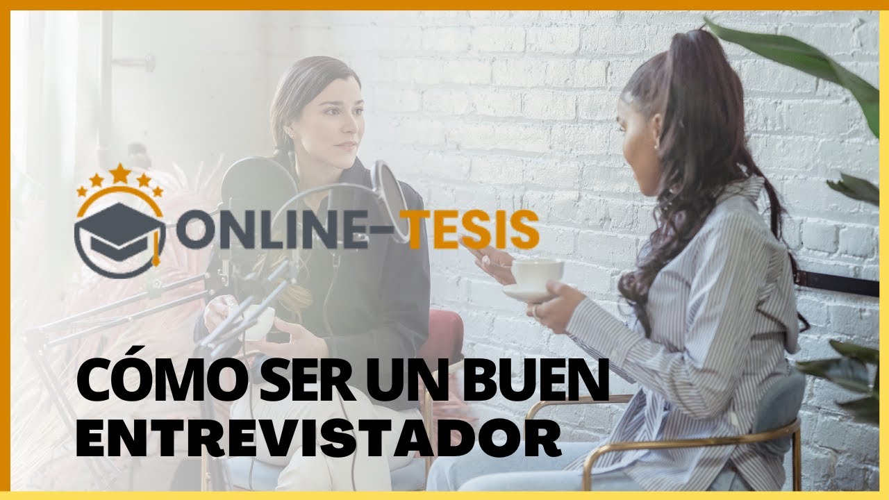 Cómo ser un buen entrevistador - YouTube