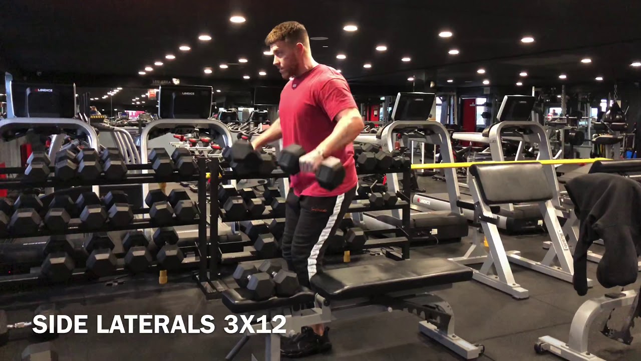 3 Day training split Shoulder & Arms - YouTube