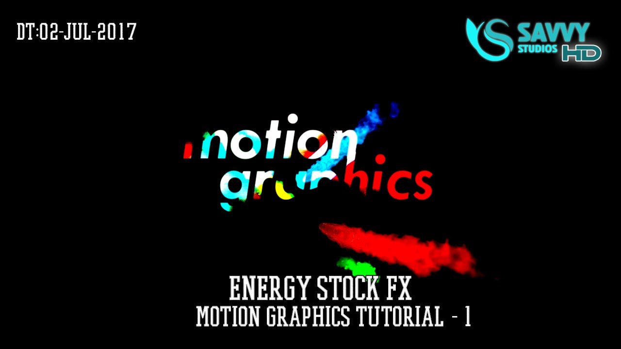 How 'Energy Stock-FX' is used in Motion Graphics - 001 ? - vfx 18-Apr ...